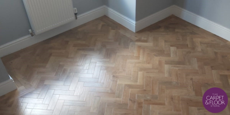 Karndean Herringbone Flooring - The Carpet & Floor Store